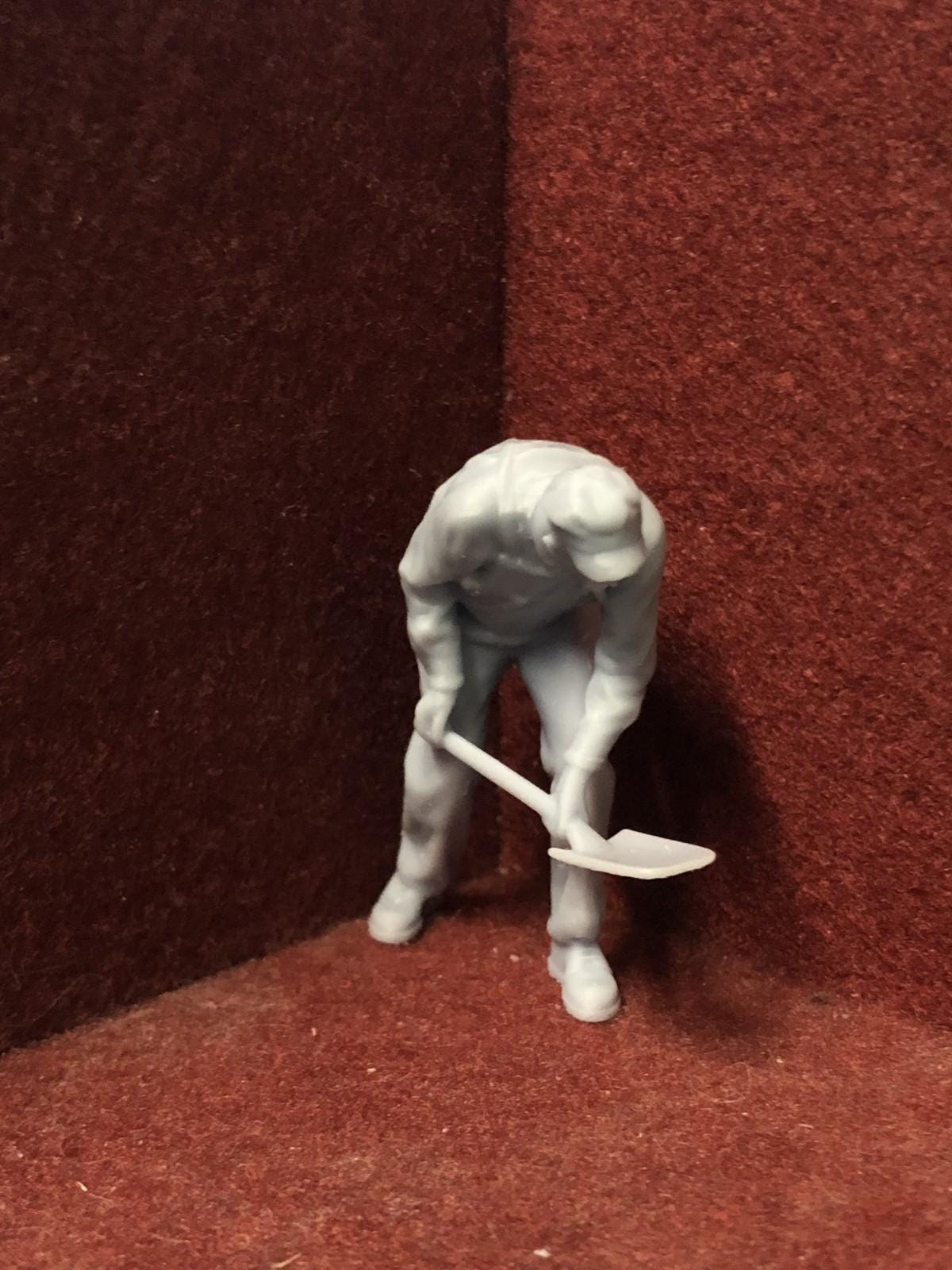 G-scale Engineer Figure - 3D Scan of a Real Person - MD027 (also GN15 ...