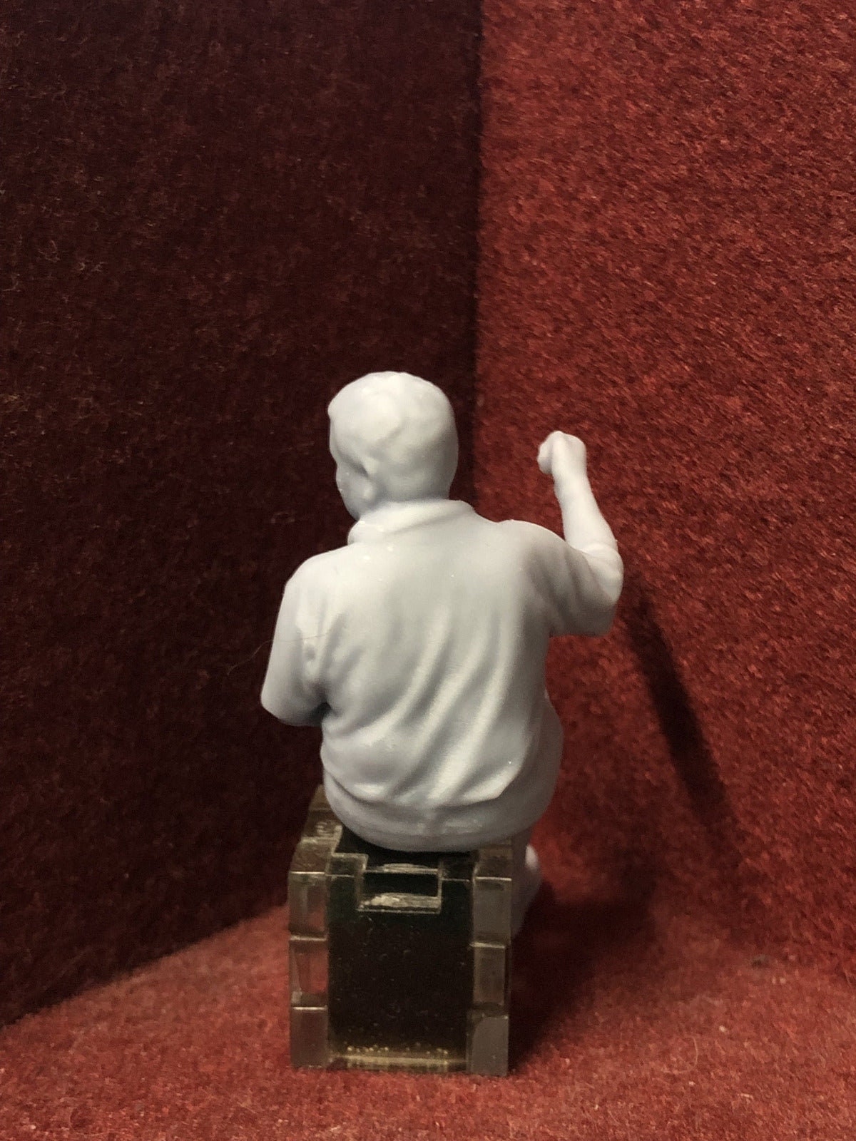 G-scale Seated Driver Figure - 3D Scan of a Real Person - MD087 (also ...