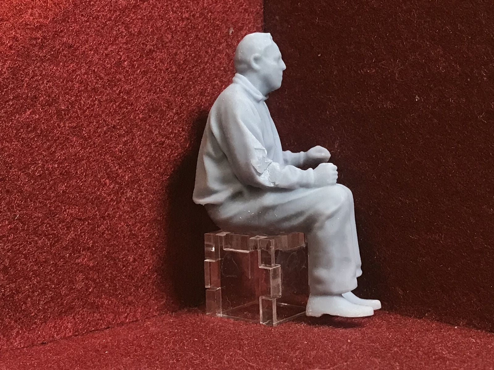 G-scale Figure Seated Driver 3D Scan of a Real Person M043 also GN15 - Etsy