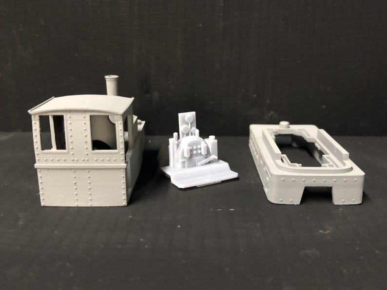 OO9/009 Steam Locomotive With Coal Bunker Fits the Kato Chassis 11-109 ...