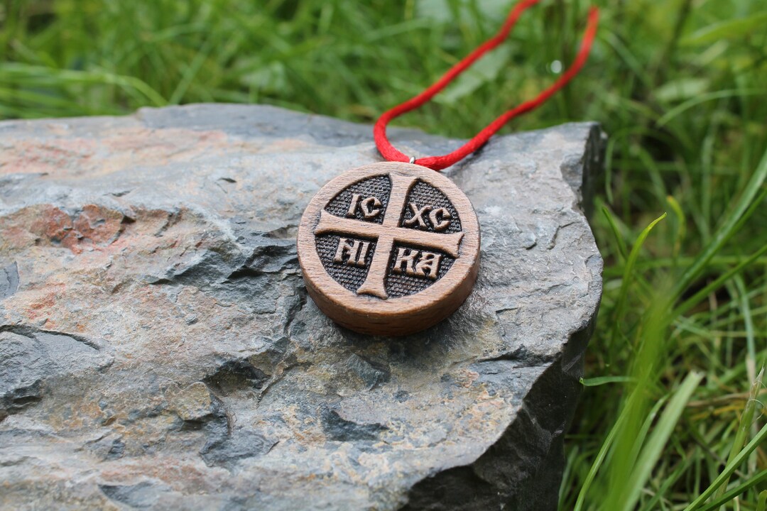 Orthodox Christogram Pendant, IC XC NIKA Cross - Etsy UK