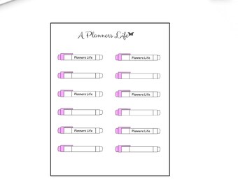 Mildliner Stickers - Etsy