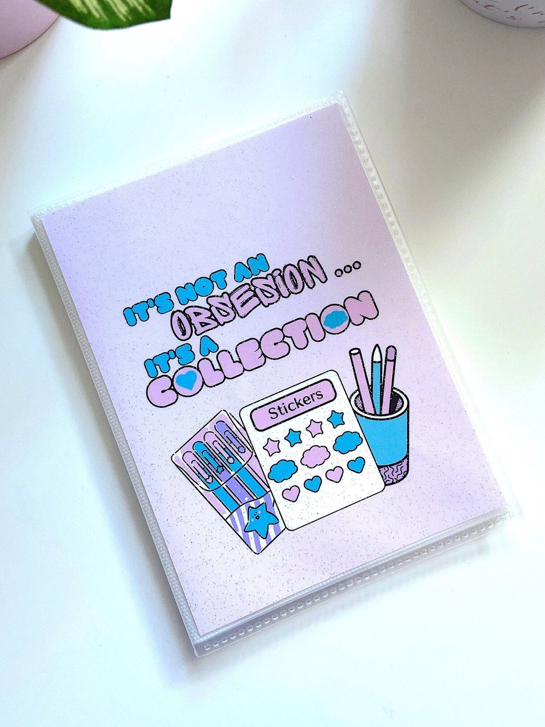 Cute Sticker Storage Album /sticker Organizer /stationary Storage ...