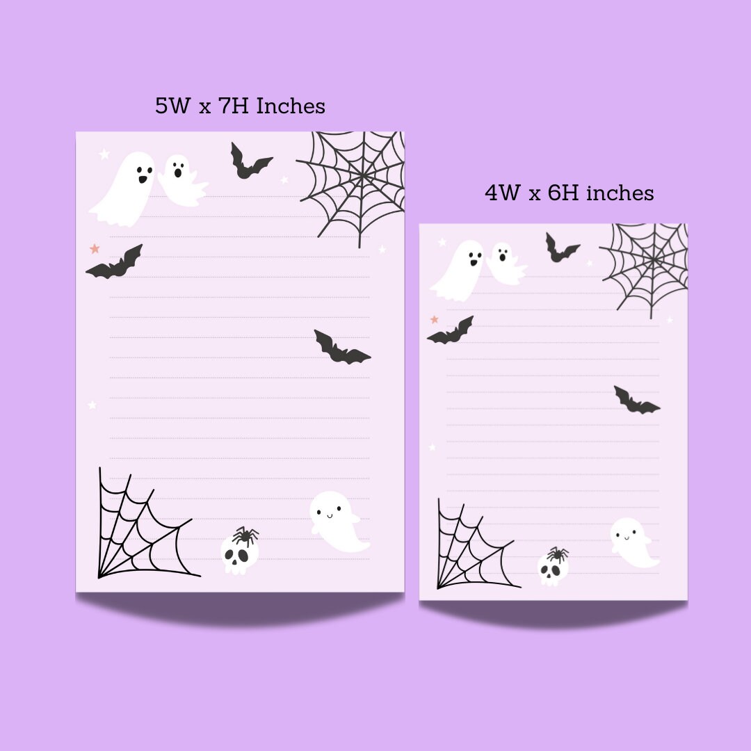 Ghost Pages Notepad - Etsy