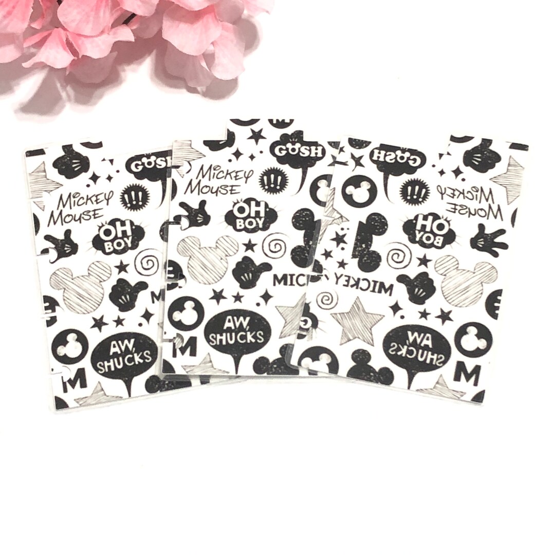 Mickey Mouse Micro Tabs Planner Accessories Tab - Etsy