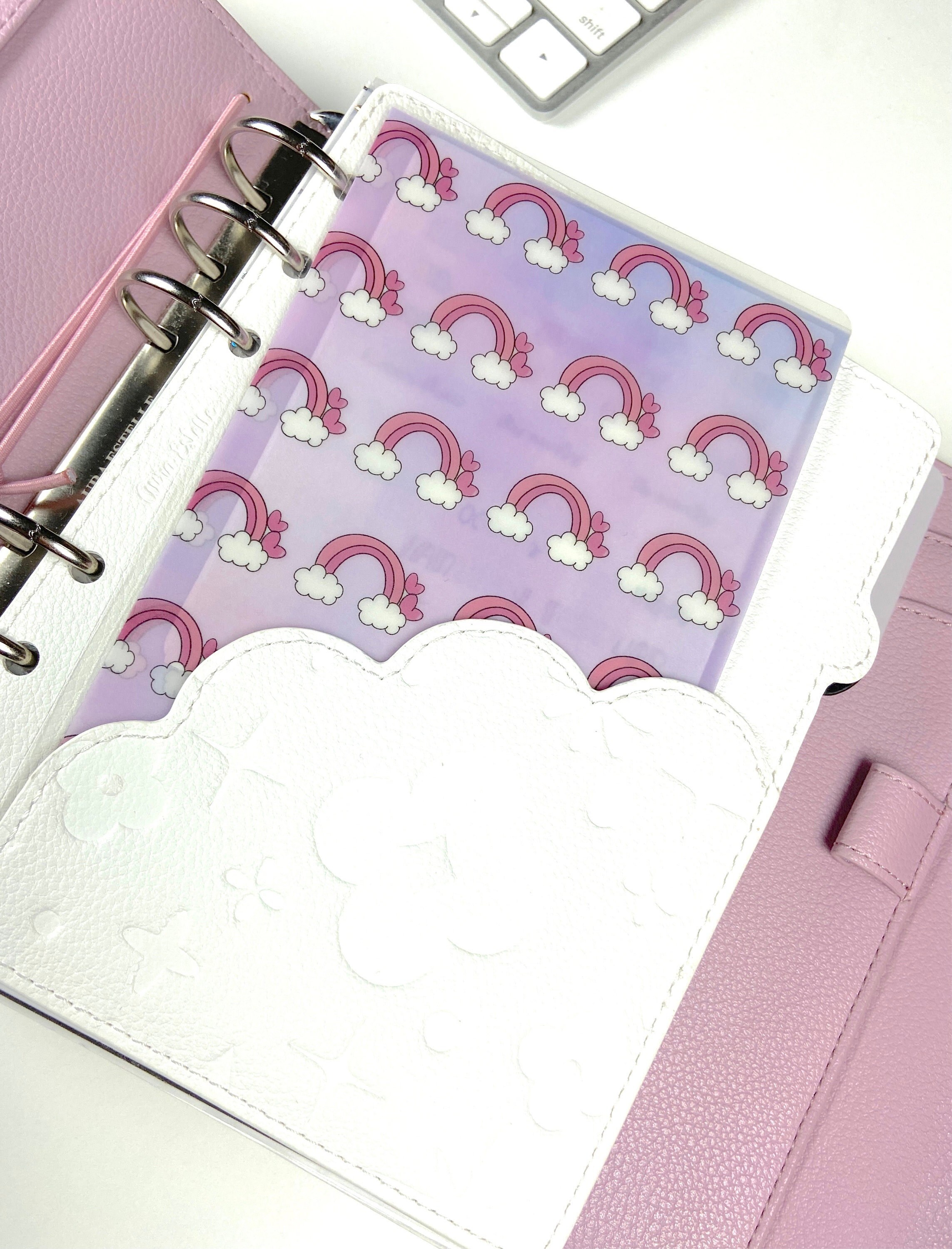 Rainbow Sticker Storage Pocket / Sticker Pouch / Rainbow - Etsy