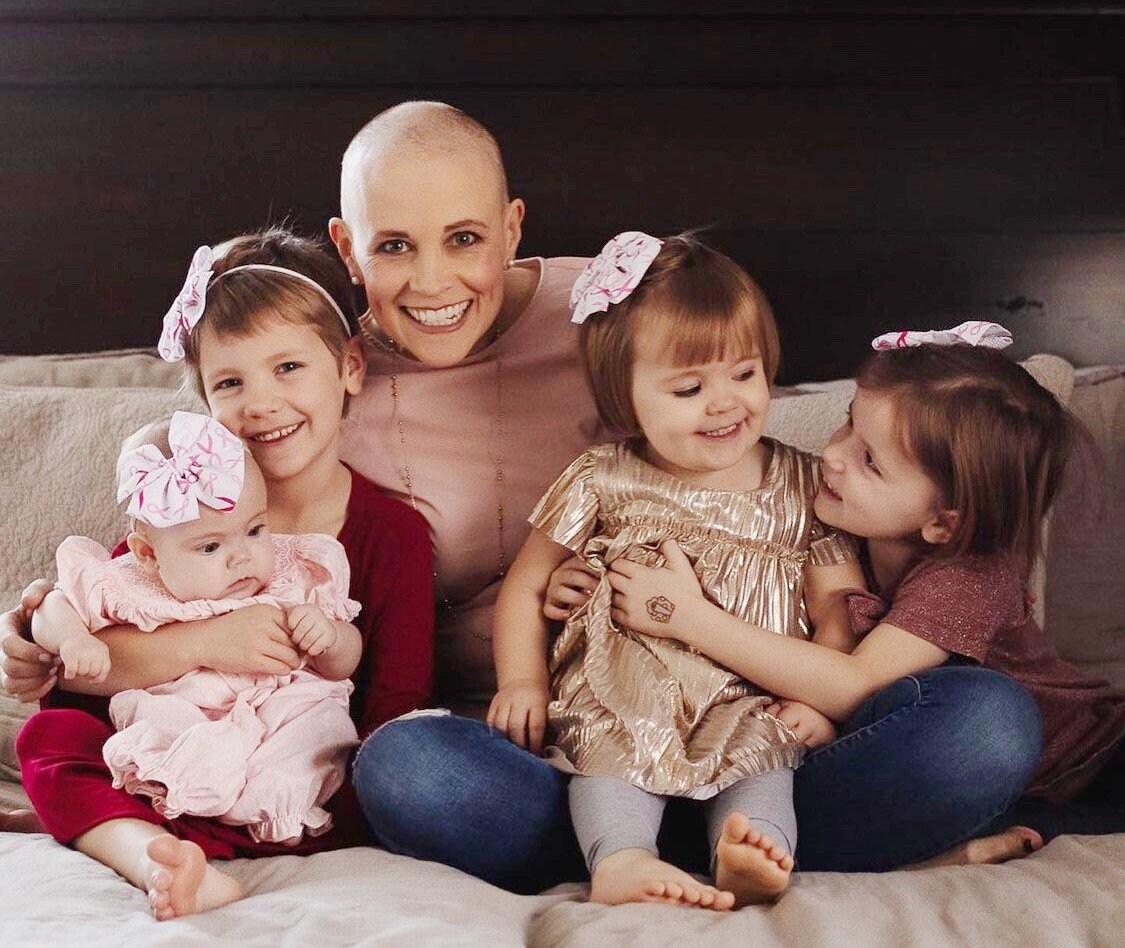 Breast Cancer Pink Ribbon Liverpool Pinwheel Bow Hair Bows | Etsy