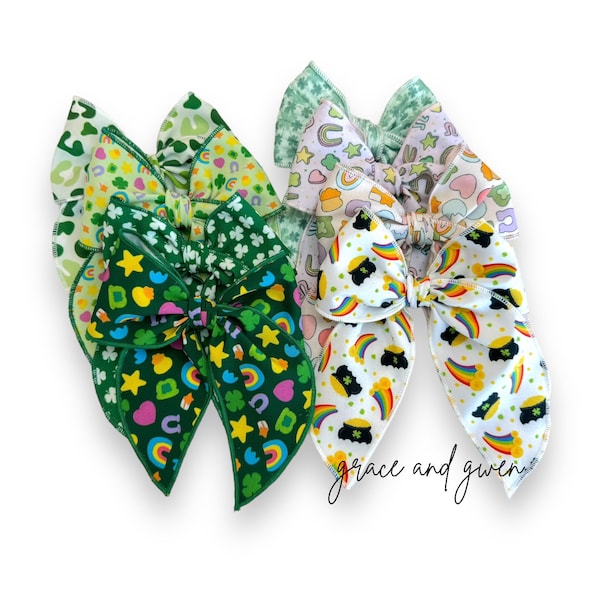 Spring Hair Bows - Etsy