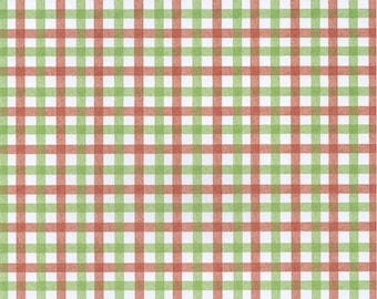 Decoupage Rice Paper Red and Green Plaid Pattern Classic Checkered ...