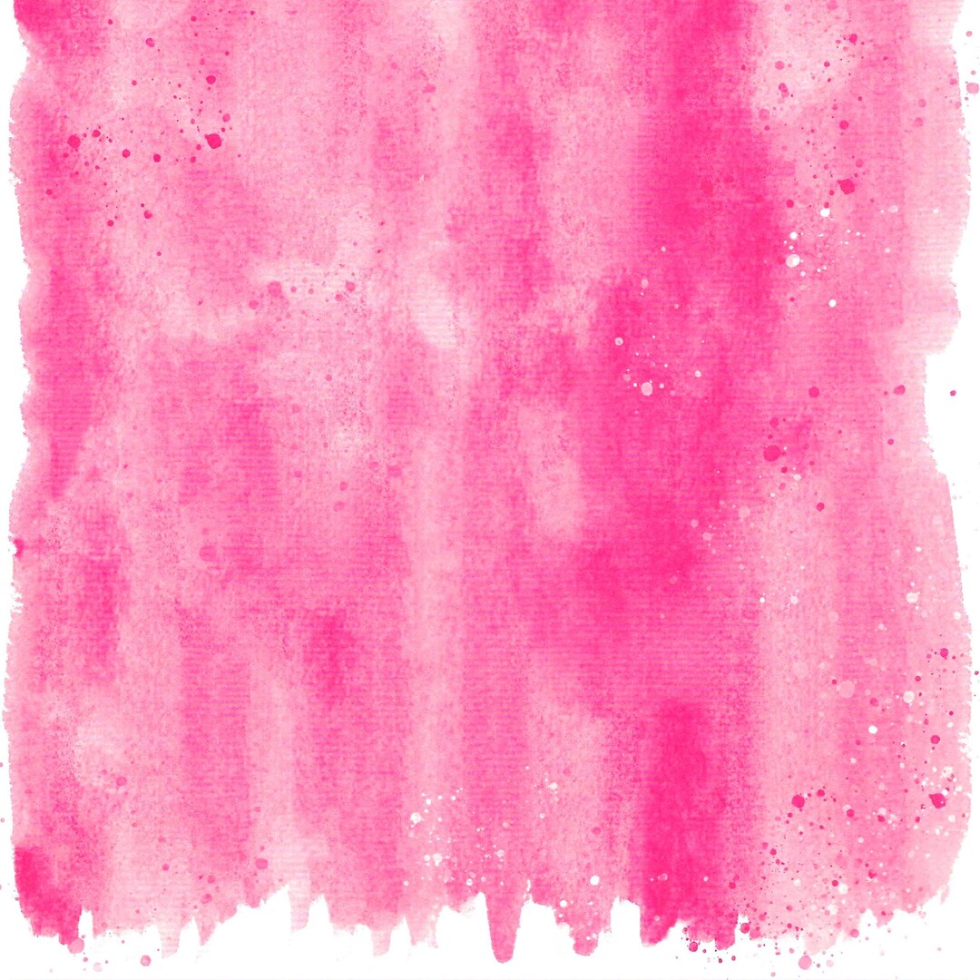 Pink Watercolor Splatter Craft Paper for Scrapbooking, Card Making, DIY ...