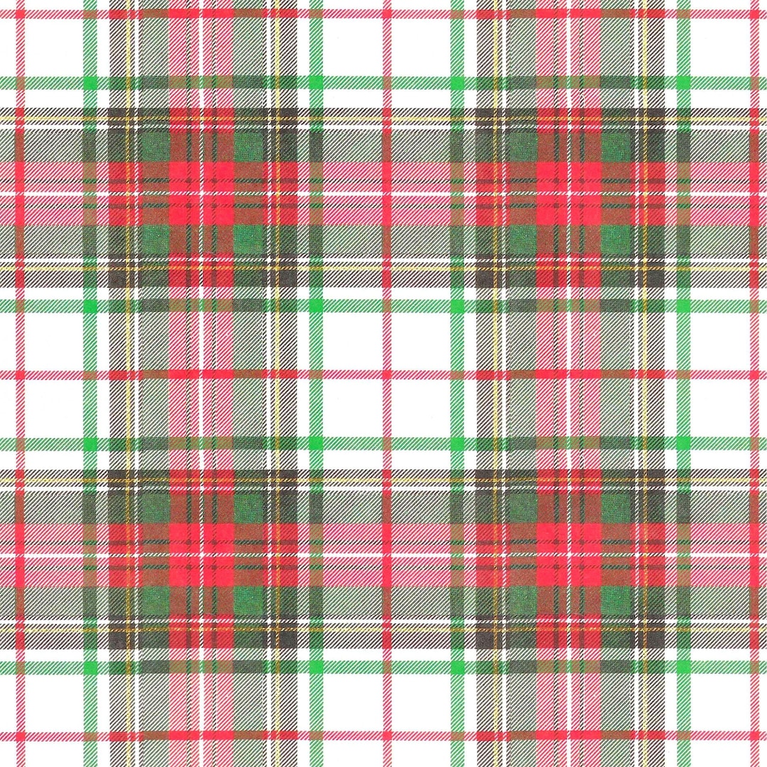 Holiday Red and Green Plaid Craft Paper – 27 Lb – 8.5 X 11 Inches ...