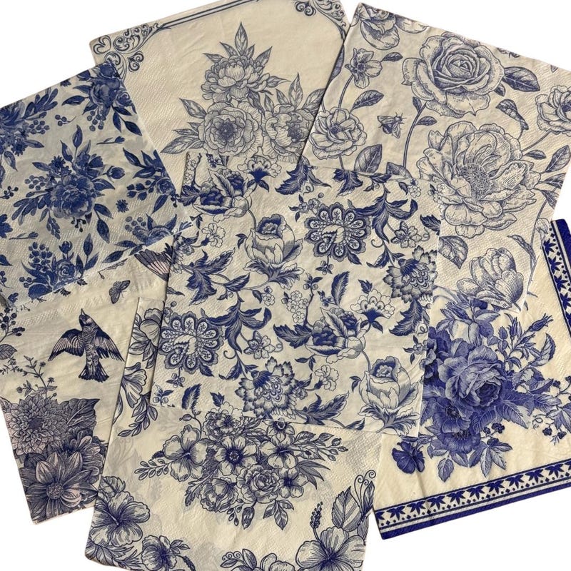 Summer Napkin Bundle - Etsy