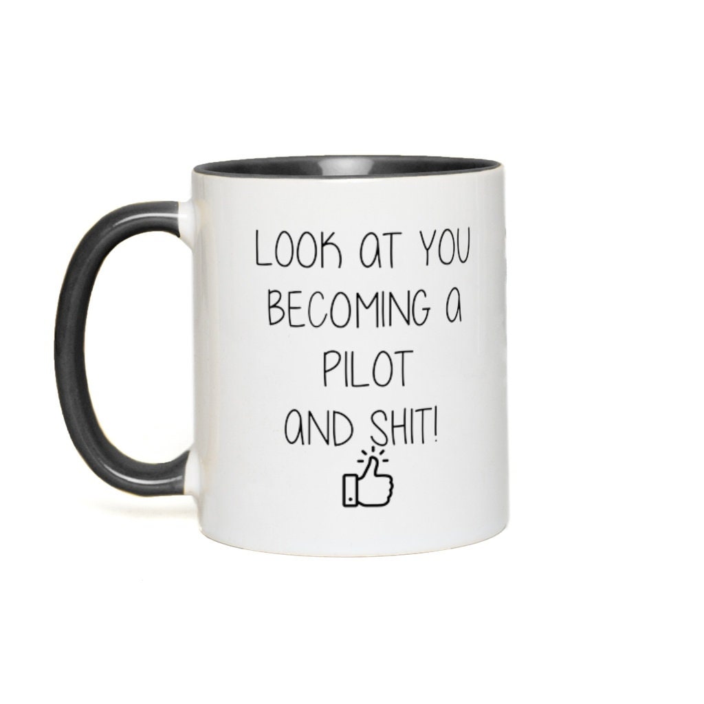 New Pilot Gift Pilot Mug Best Pilot Gift Pilot Gift Ideas | Etsy