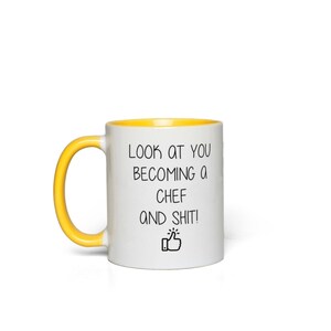 New Chef Gift, New Chef Mug, Best Chef Gift, Culinary School Graduation ...