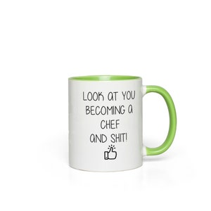 New Chef Gift, New Chef Mug, Best Chef Gift, Culinary School Graduation ...