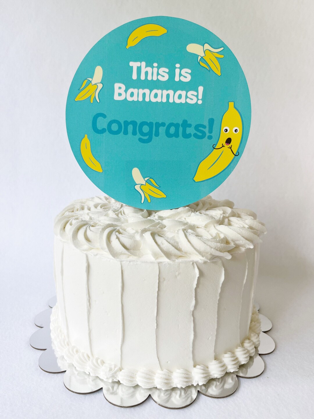Congrats Digital Cake Topper / Instant Download / Printable - Etsy