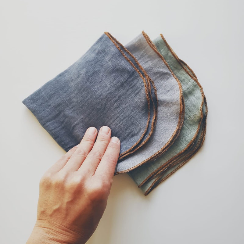 Hand Dyed Tea Cloth - Etsy