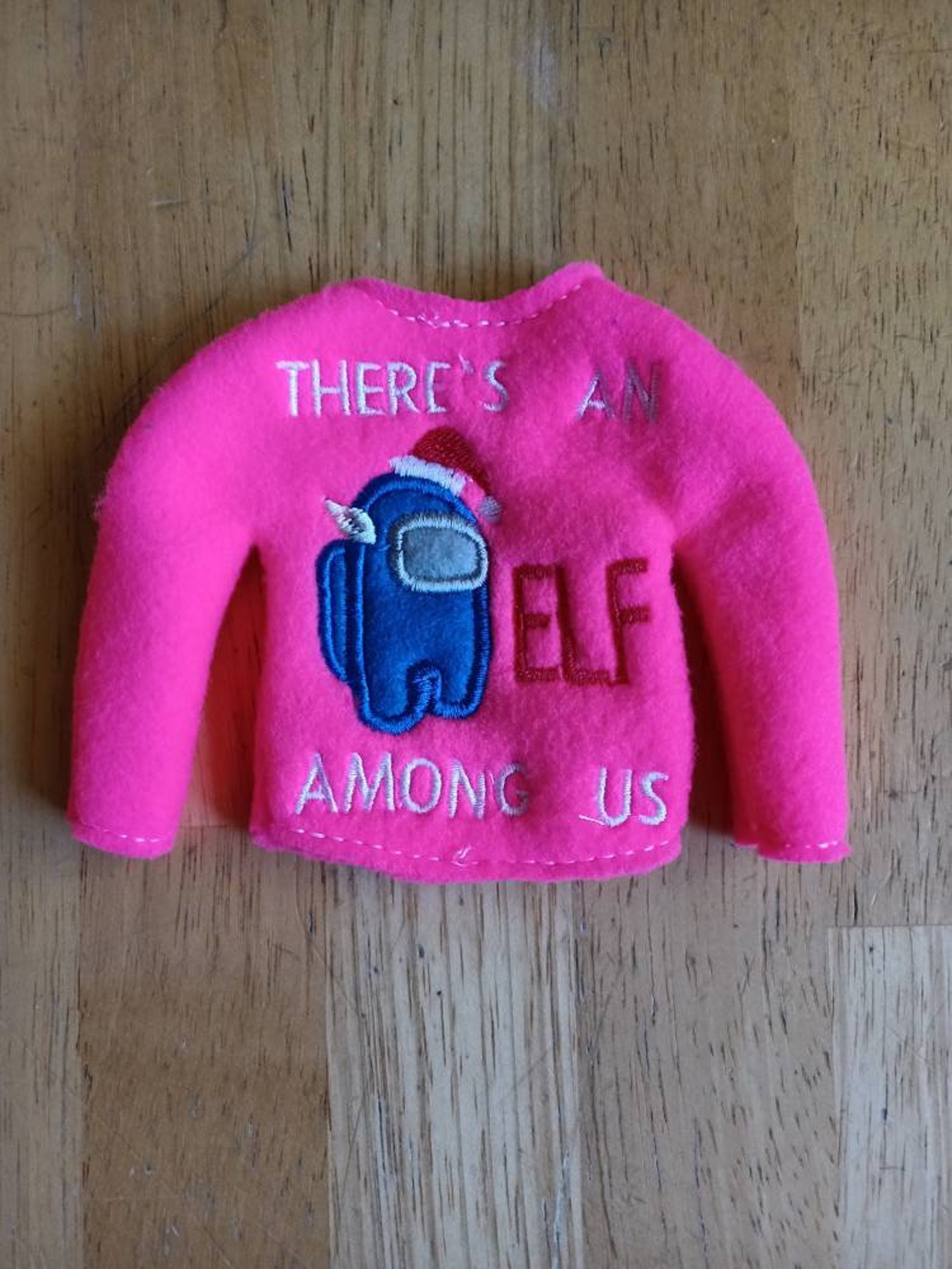 Suspicious Crewmate Astronaut Embroidered Elf Sweaters - Etsy