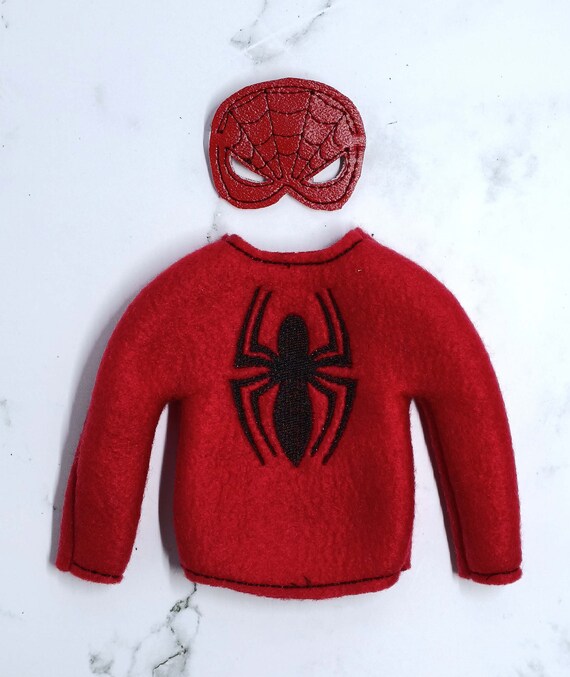 Spidey Guy Elf Costume Embroidered | Etsy