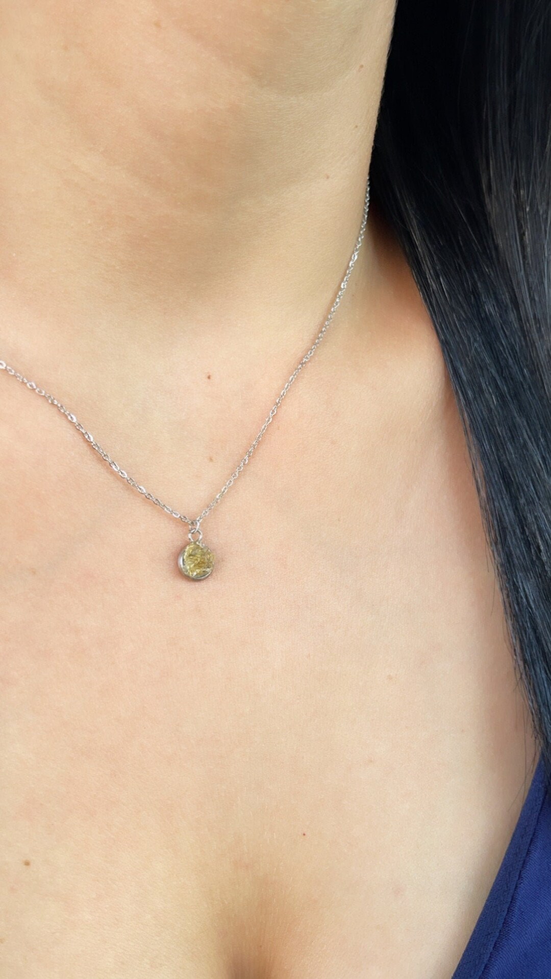 Raw Citrine Necklace • November Birthstone, Scorpio Zodiac - Etsy