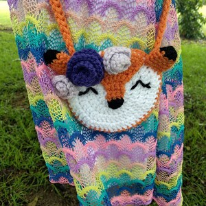 Cute Woodland Sly Fox Purse, Crochet Bag Pattern Printable - Etsy