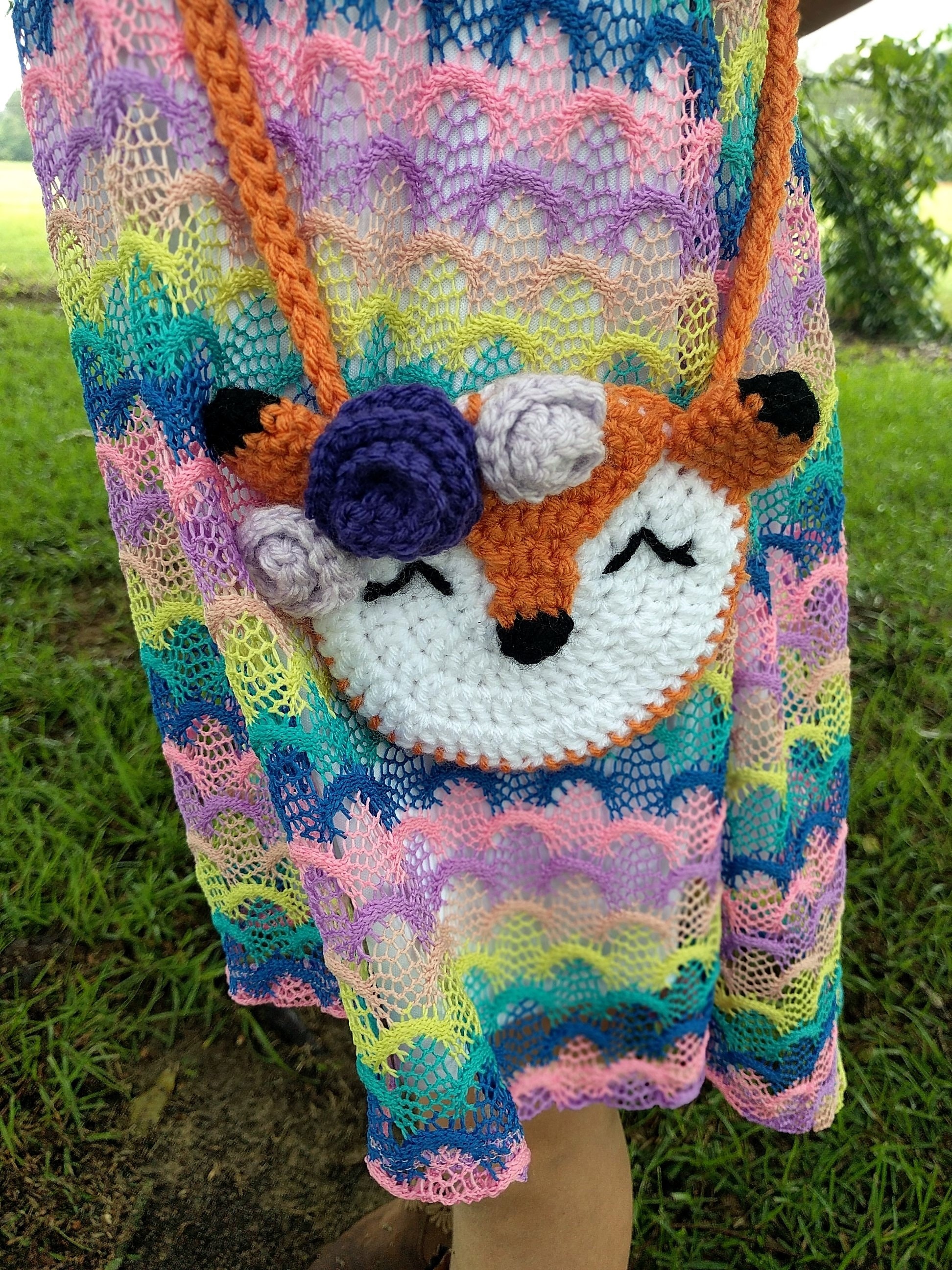Cute Woodland Sly Fox Purse, Crochet Bag Pattern Printable - Etsy