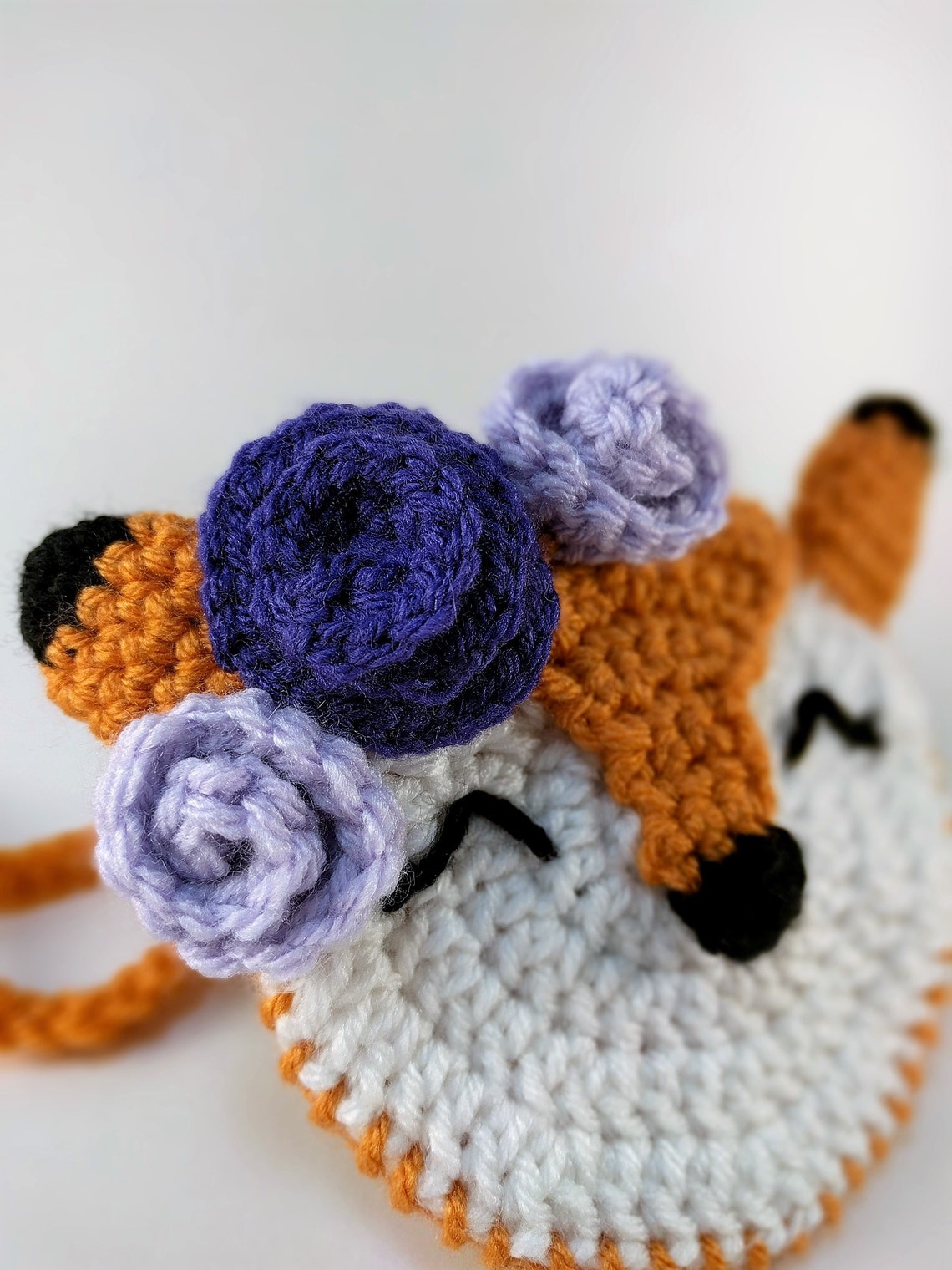 Cute Woodland Sly Fox Purse, Crochet Bag Pattern Printable - Etsy