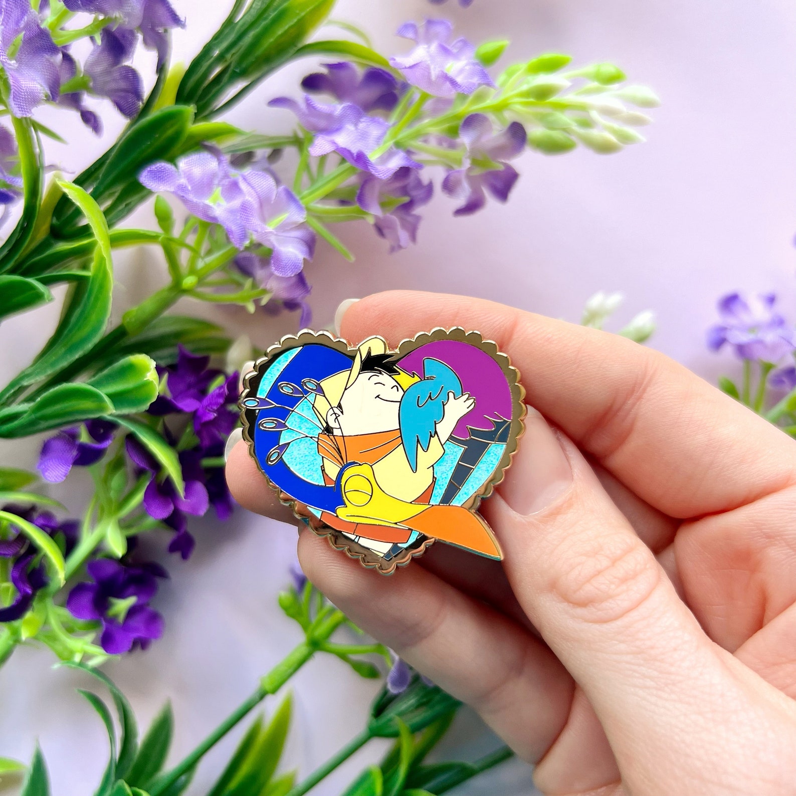 DISNEY INSPIRED PIN / Kevin Bird Russel up Carl Ellie Disneyland ...