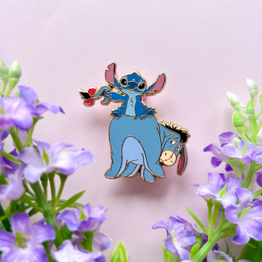 PIN EEYORE STITCH // Disney Inspired Winnie the Pooh Disneyland ...