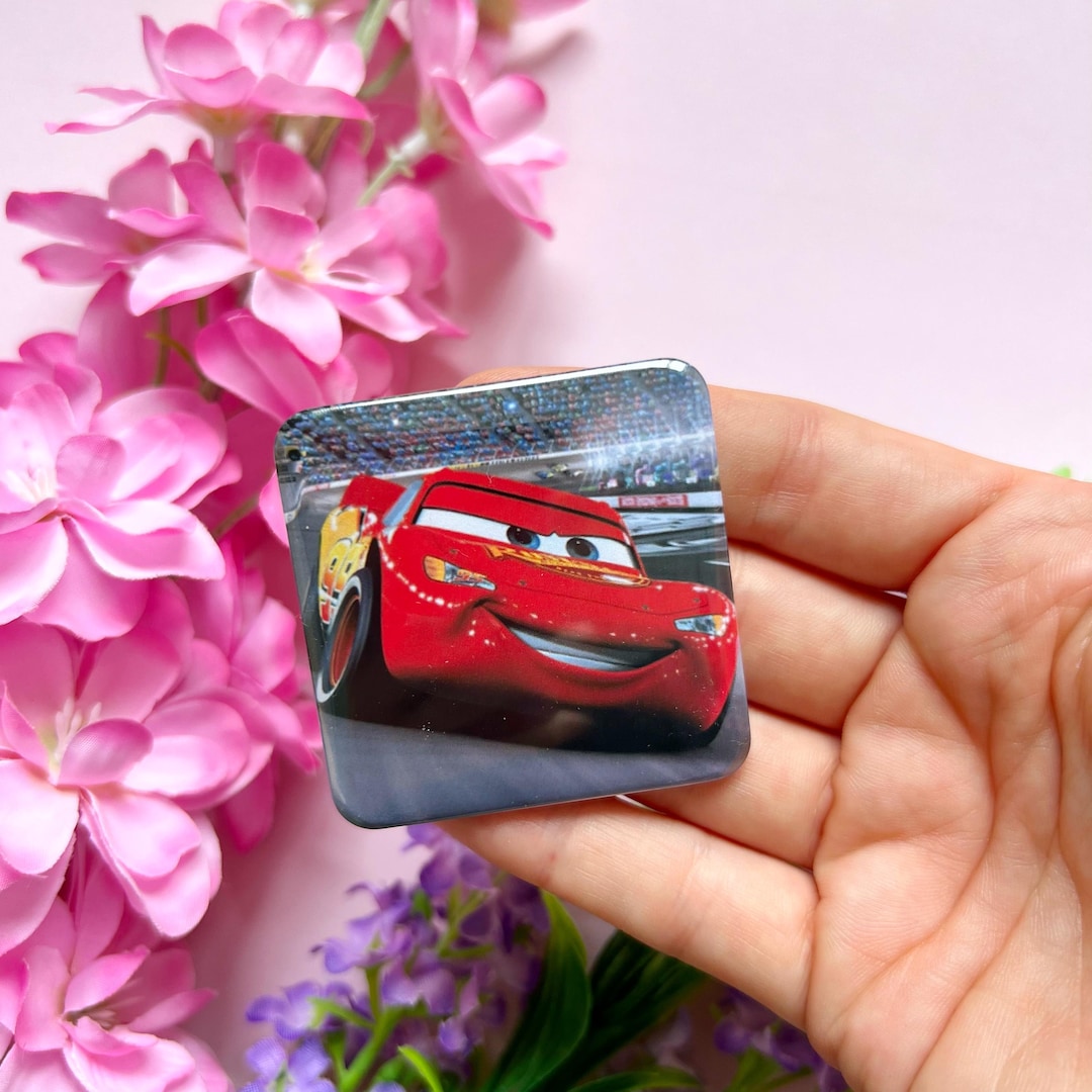 MAGNET CARS / Lightning Mcqueen Disney Inspired Fridge Magnet ...