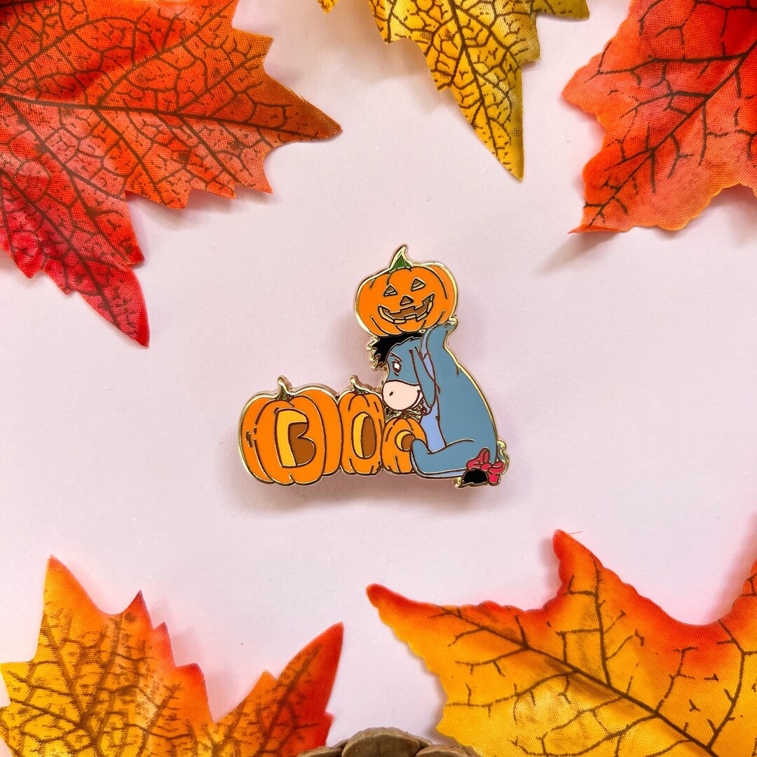 EEYORE INSPIRED PIN / Winnie the Pooh Disney Fall Pumpkin Autumn ...