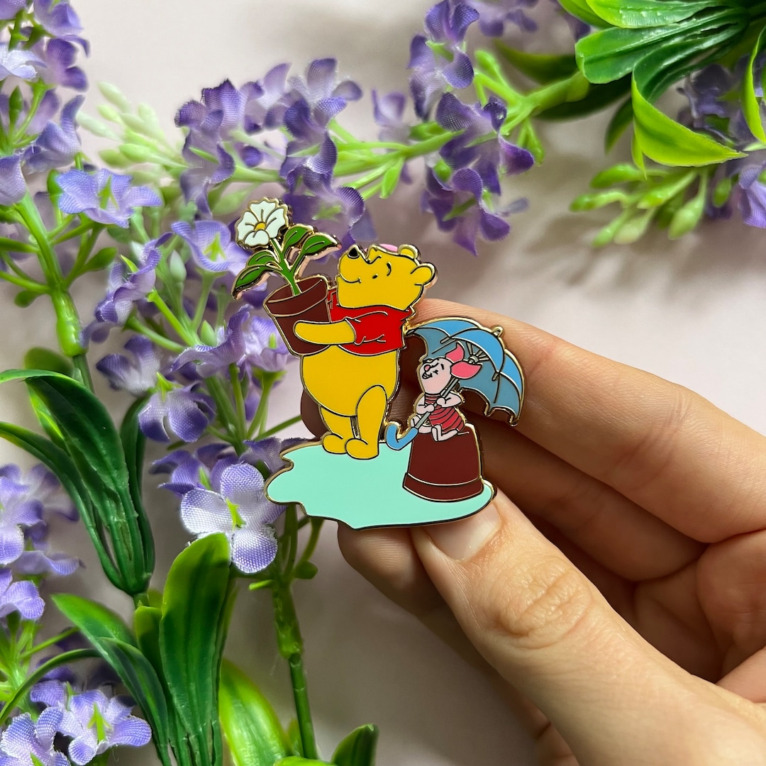 POOH INSPIRED PIN / Disney Piglet Winnie the Pooh Hard Enamel ...