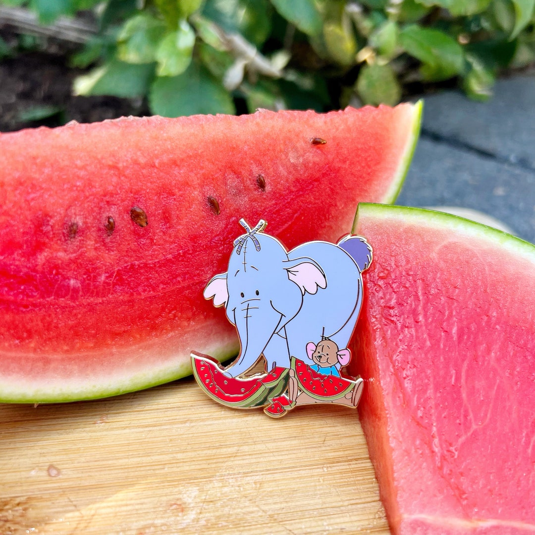 LUMPY PIN / Lumpy Roo Summer Watermelon Winnie the Pooh Inspired Disney ...