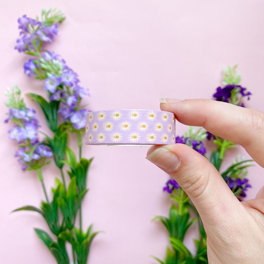 WASHI TAPE DAISIES / Daisy Flower Spring Snailmail Post Stationary ...