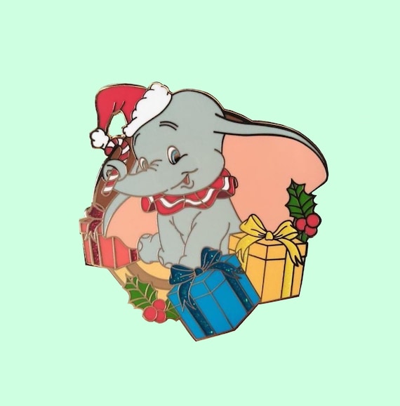 DUMBO ENAMEL PIN / Disney inspired dumbo flying elephant - Etsy Nederland