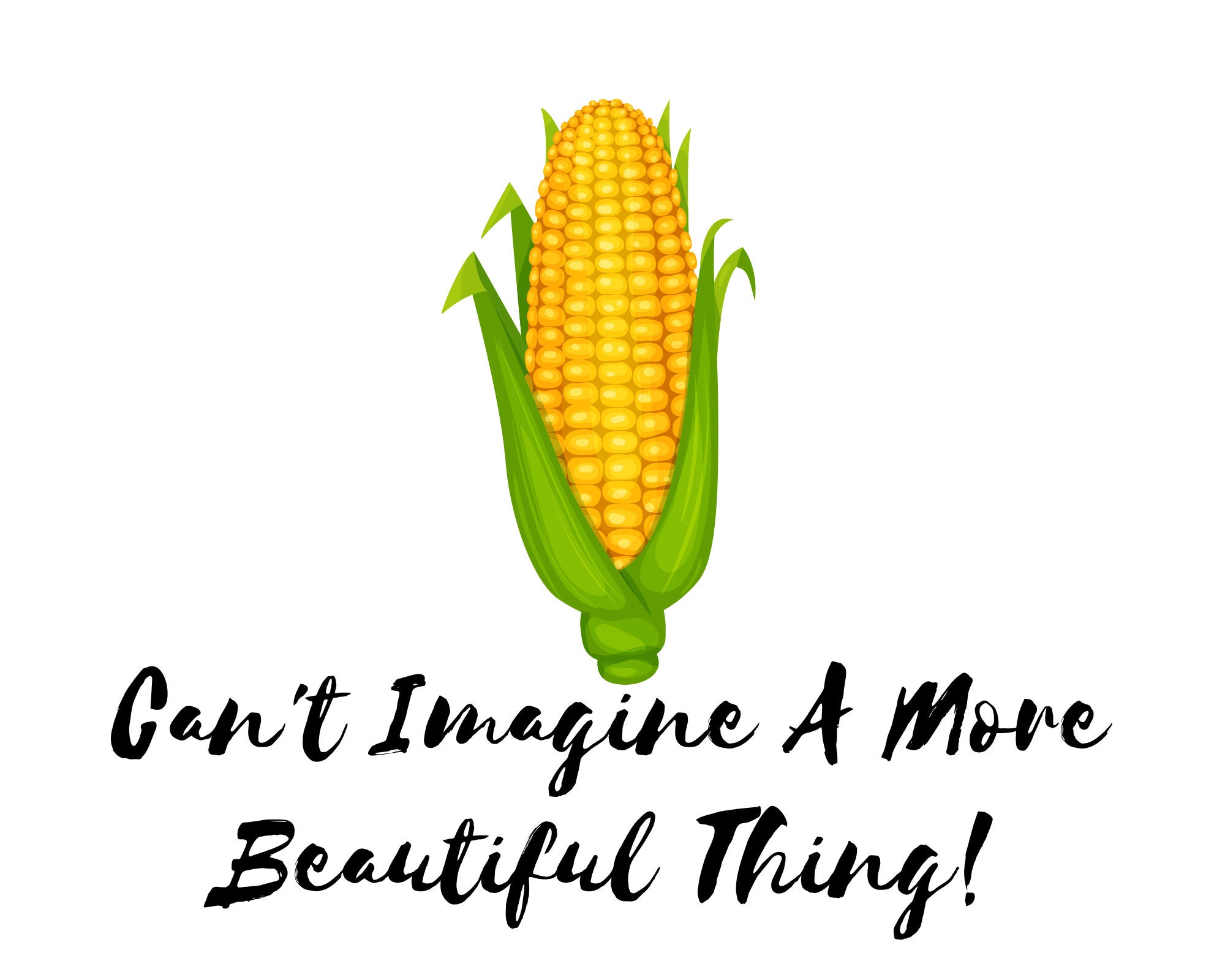 Corn SVG Digital Download Digital Art Popular Culture Cricut Silhouette ...