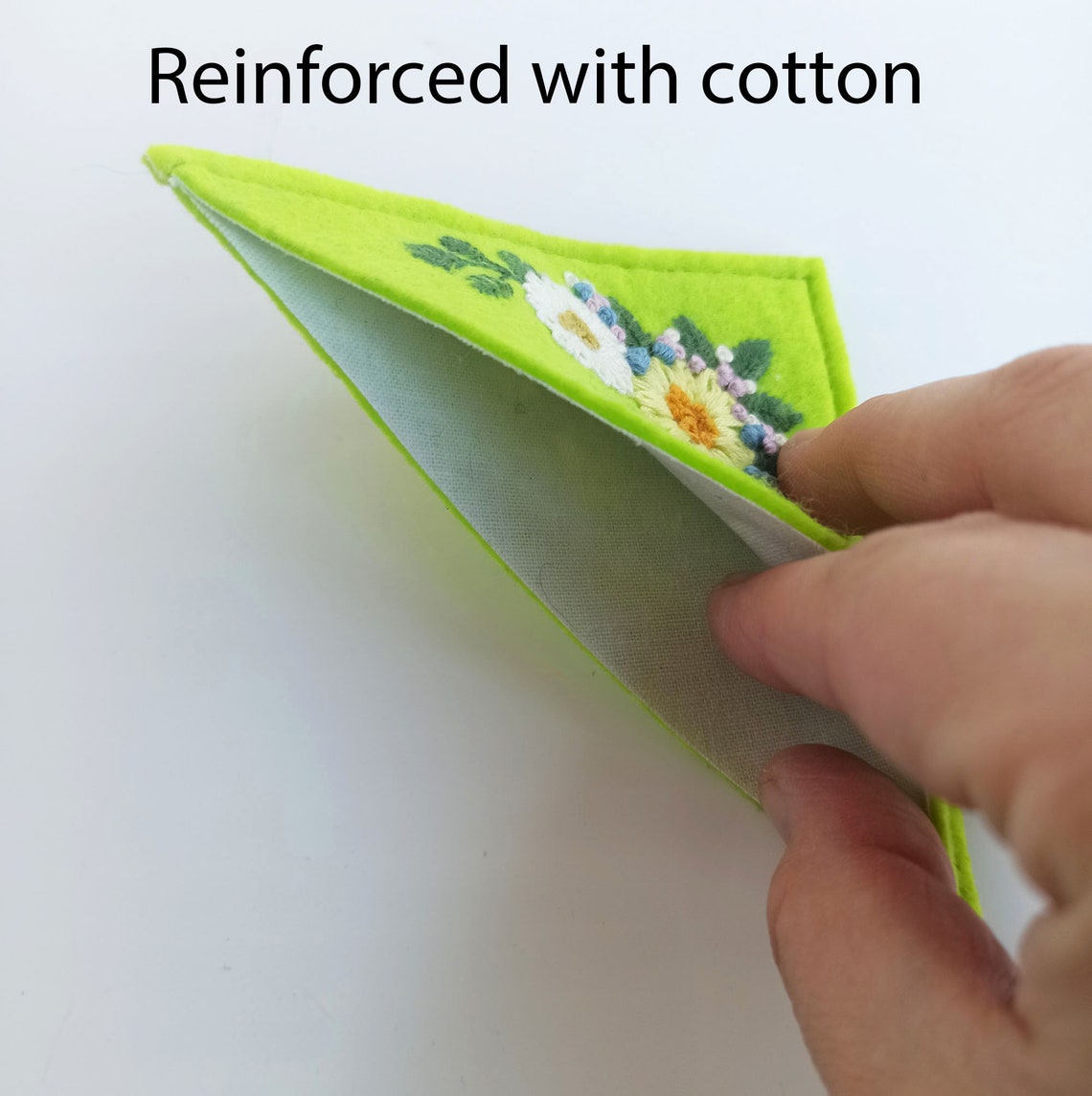 Personalized Embroidered Corner Bookmark Book Lovers Gift Ideas ...