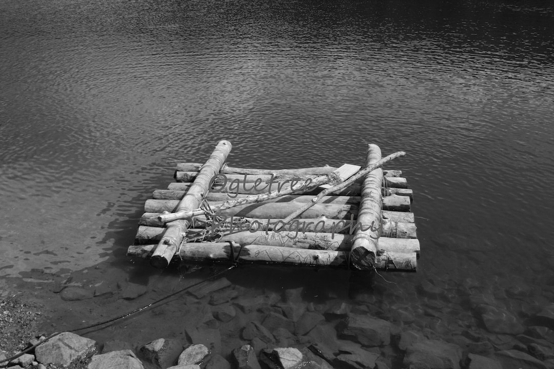 Homemade Wooden Raft. - Etsy