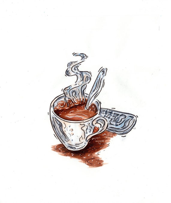 Cup Of Coffee Drawing Tumblr