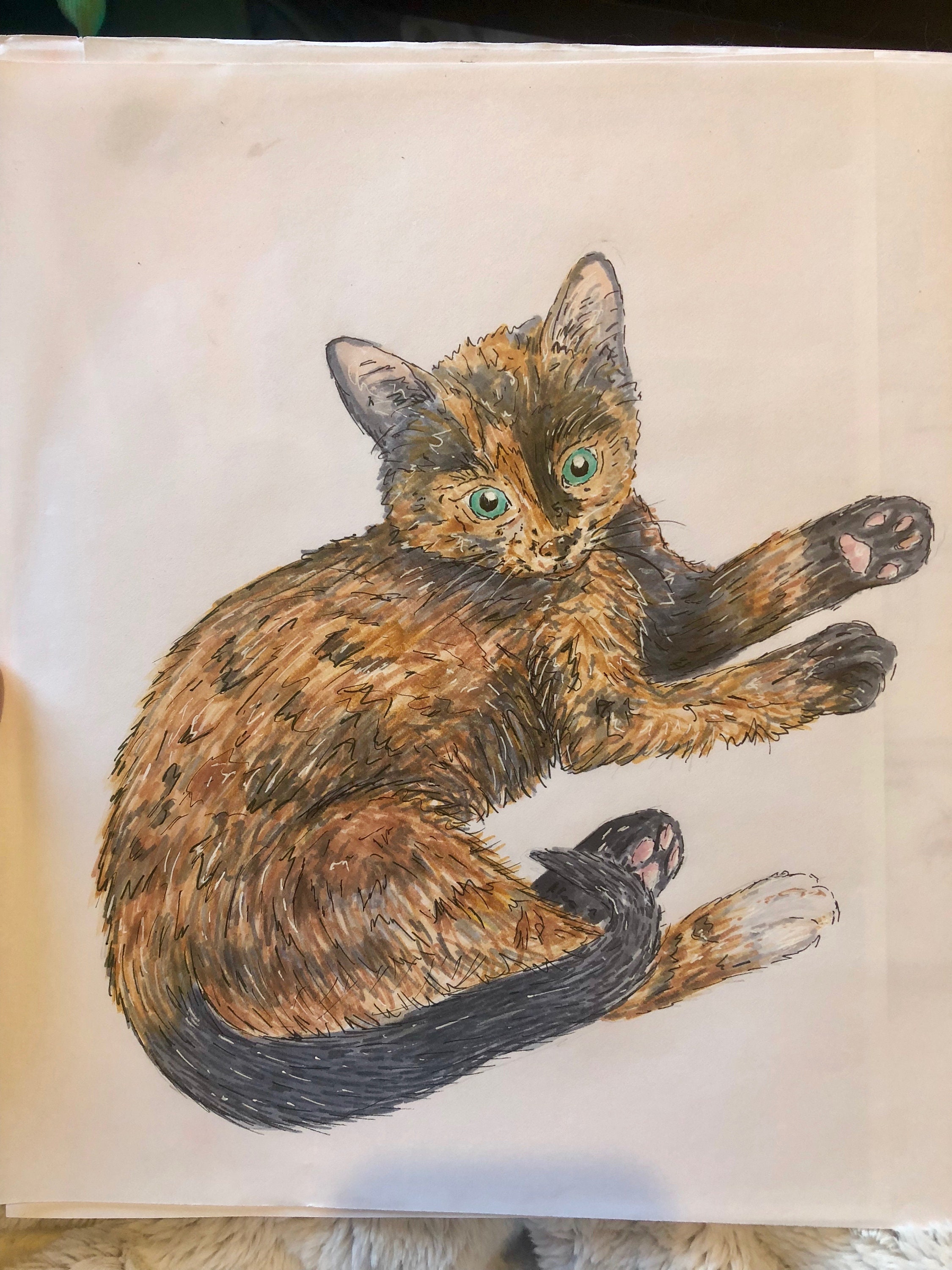 Custom Animal Portrait | Animal Drawing | Wildlife Art | Pet Portrait ...