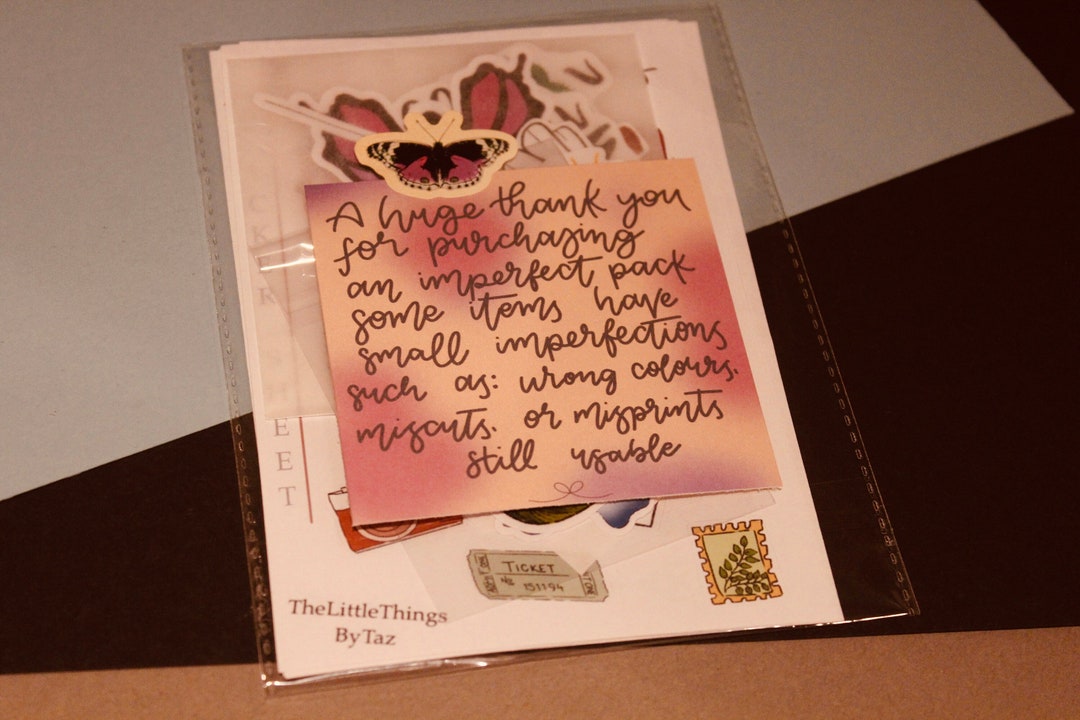 Oopsie Sticker Pack/ Seconds /sticker Pack /stickers /faulty ...