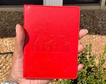 Delta Passport Cover - Delta Sigma Theta Passport Holder - Soror Gifts ...