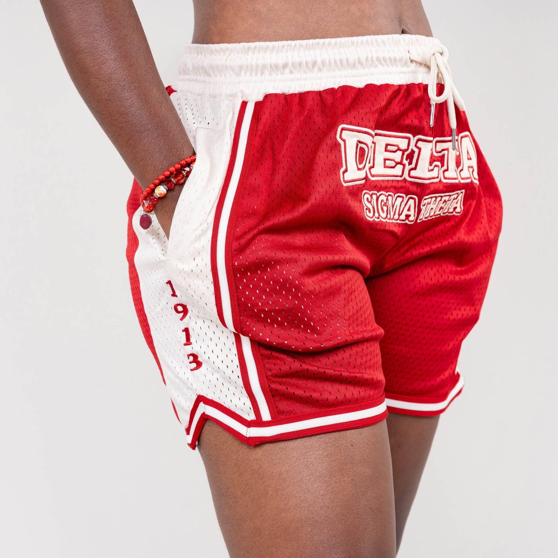 Delta Sigma Theta Embroidered Shorts - Etsy