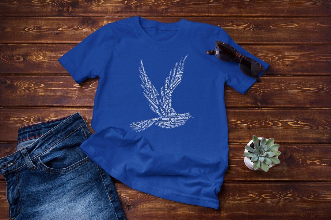 Zeta Phi Beta Dove Word Collage - Etsy