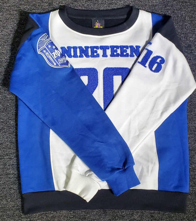 Zeta Phi Beta j16 Nineteen 20 Chenille and - Etsy