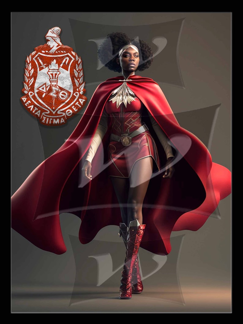 Delta Sigma Theta 3D Hologram Wall Art - Etsy