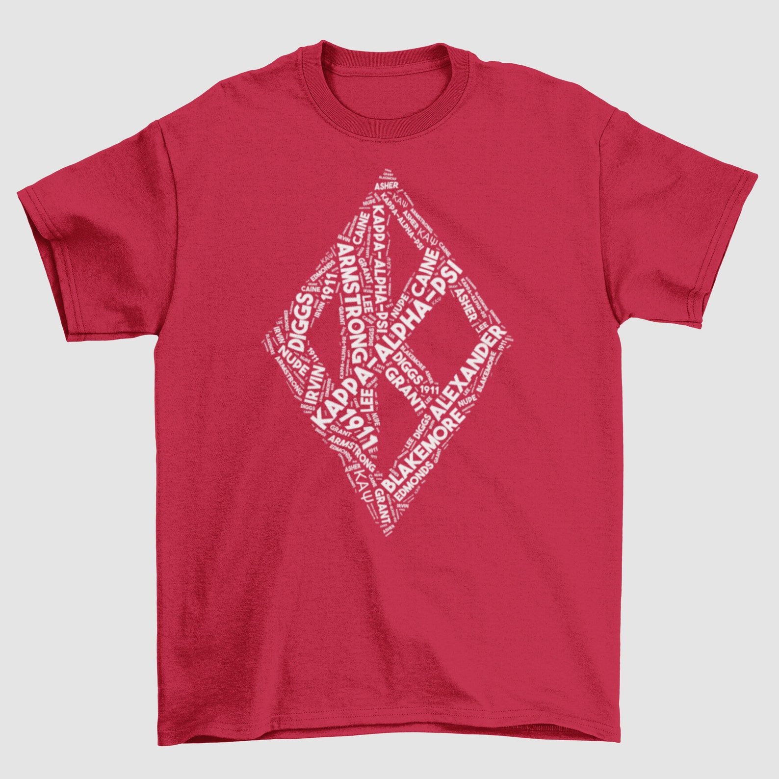 Kappa Alpha Psi Diamond K Collage Screen Printed Tshirt / - Etsy