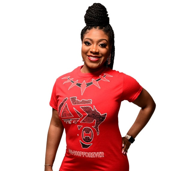 Delta Sigma Theta Soft Oo-oop Forever Black Panther Wakanda - Etsy