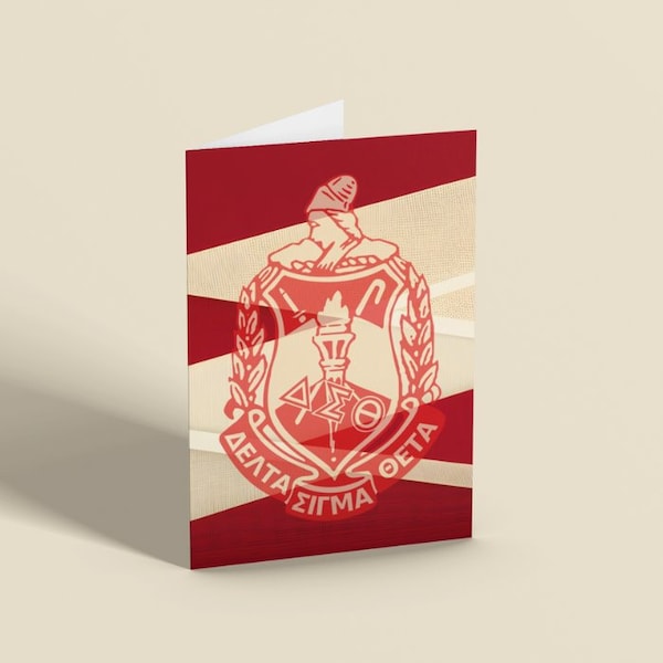 Delta Sigma Theta Sorority Birthday Card - Etsy