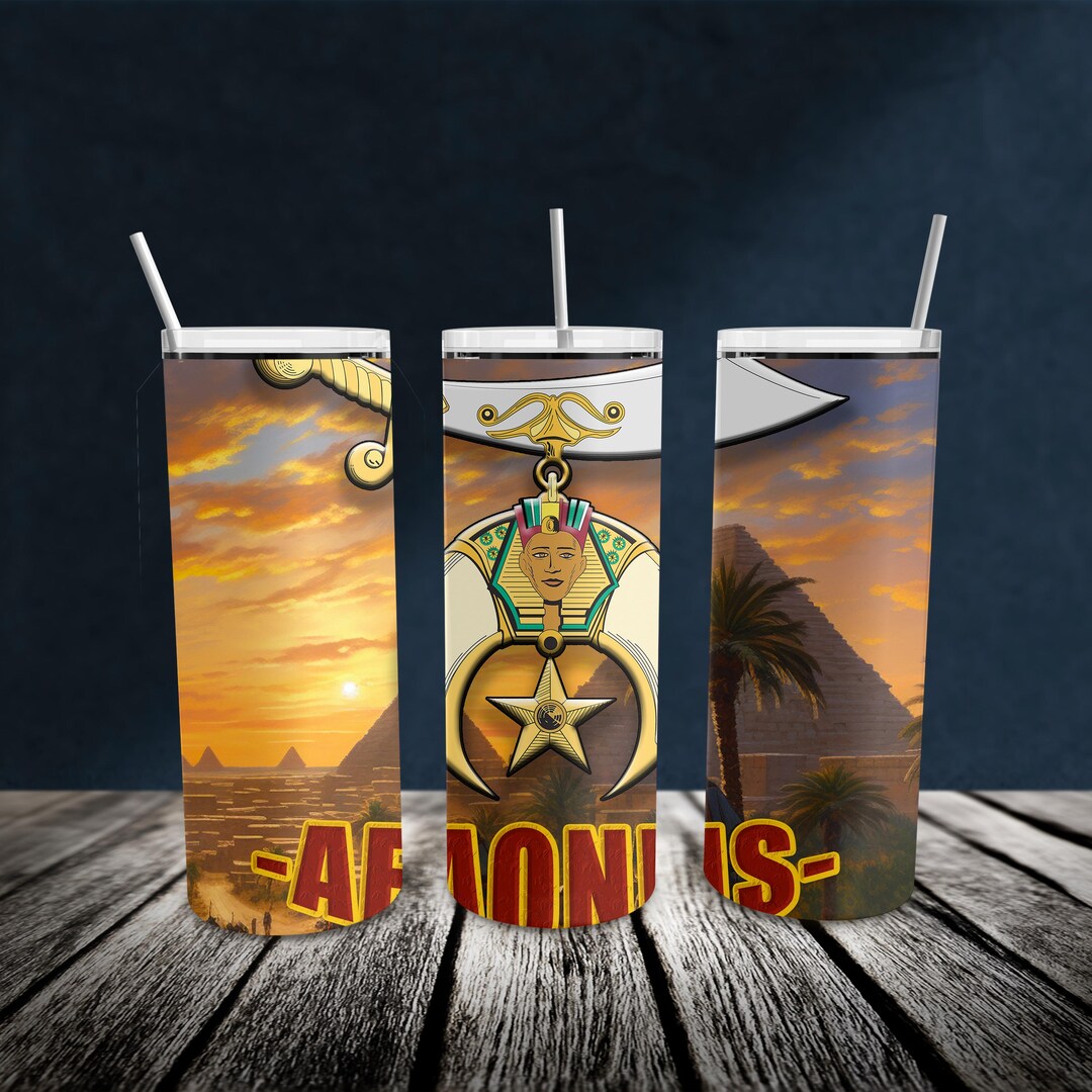 AEAONMS Shriner Tumbler - Etsy